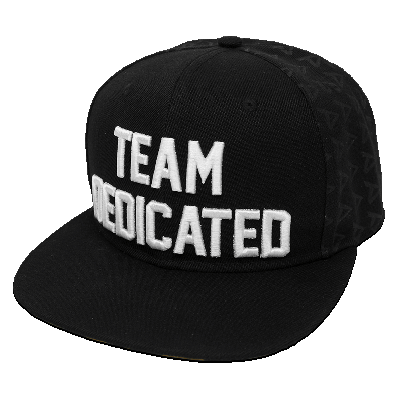 Snapback Hat 'Team Dedicated' by Dedicated Nutrition | One size fits all.